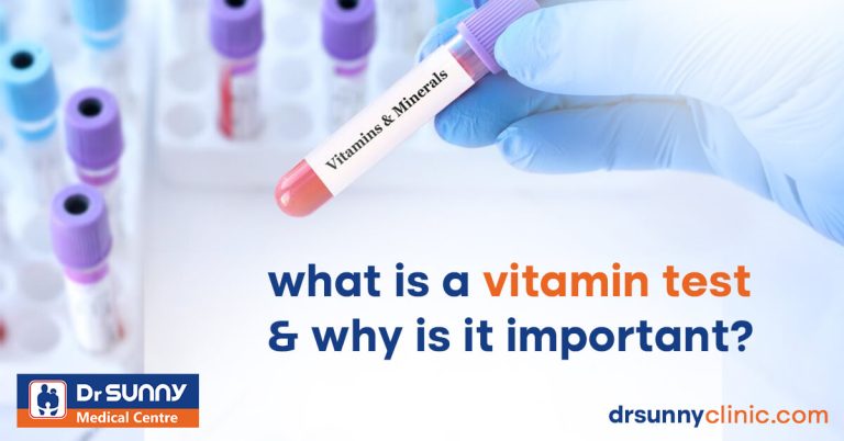 What is a vitamin test and why is it important? - Dr. Sunny Medical Centre